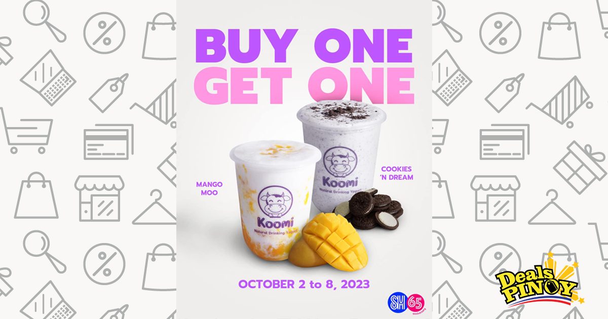 Koomi Buy 1 Get 1 Deal | Deals Pinoy