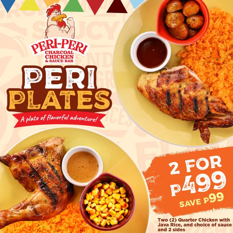 Peri-Peri Charcoal Chicken Peri Plates Promo | Deals Pinoy