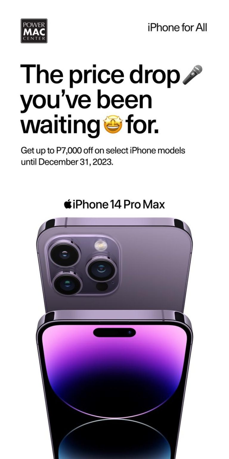 Power Mac Center iPhone Price Drop Promo | Deals Pinoy