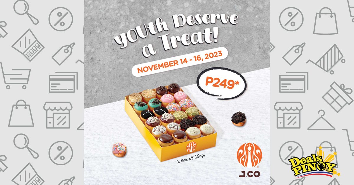 J.CO JPOPS Baby Donuts Deal | Deals Pinoy