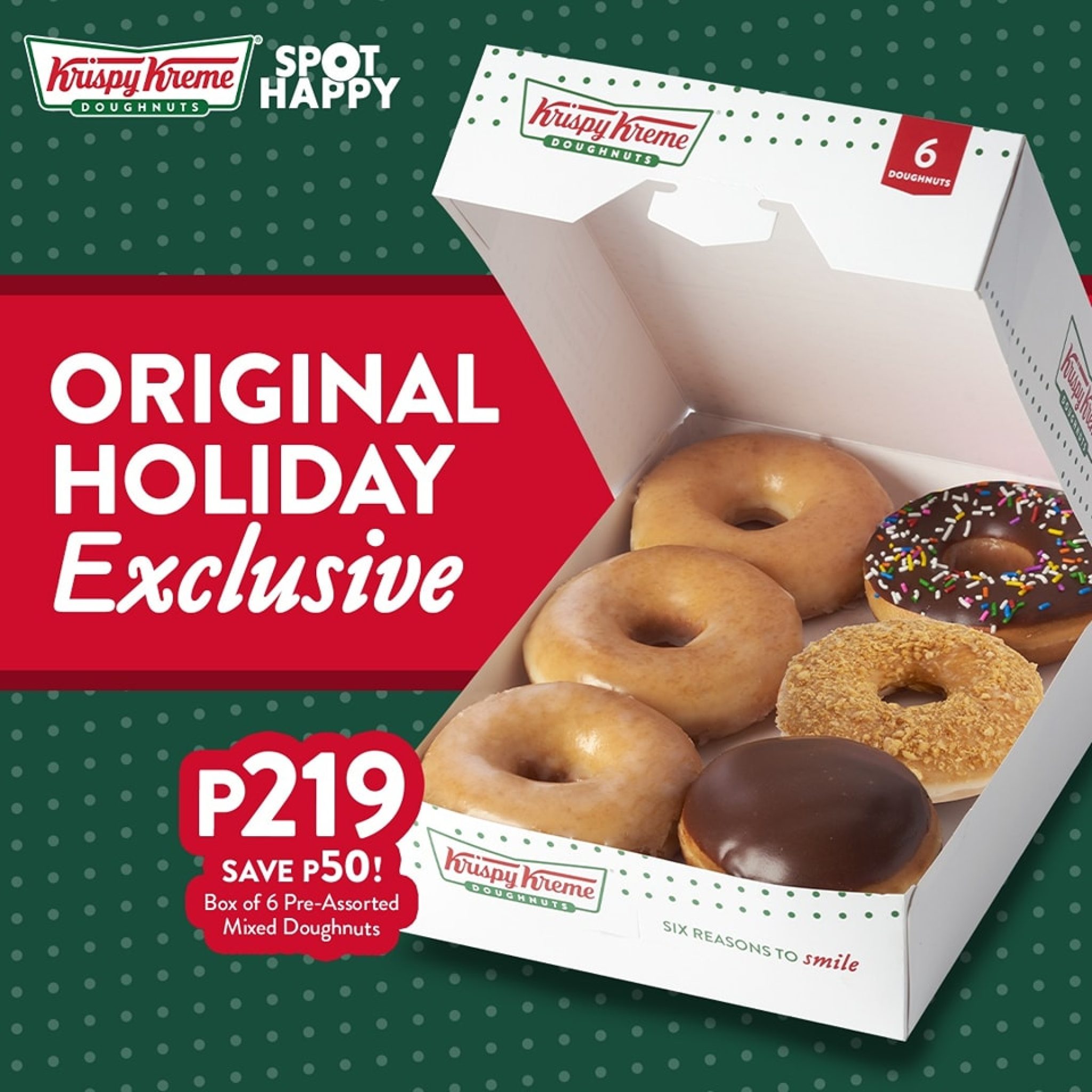 Krispy Kreme Original Holiday Exclusive Deal | Deals Pinoy