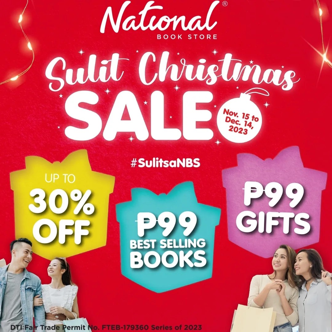 National Book Store Sulit Christmas Sale | Deals Pinoy