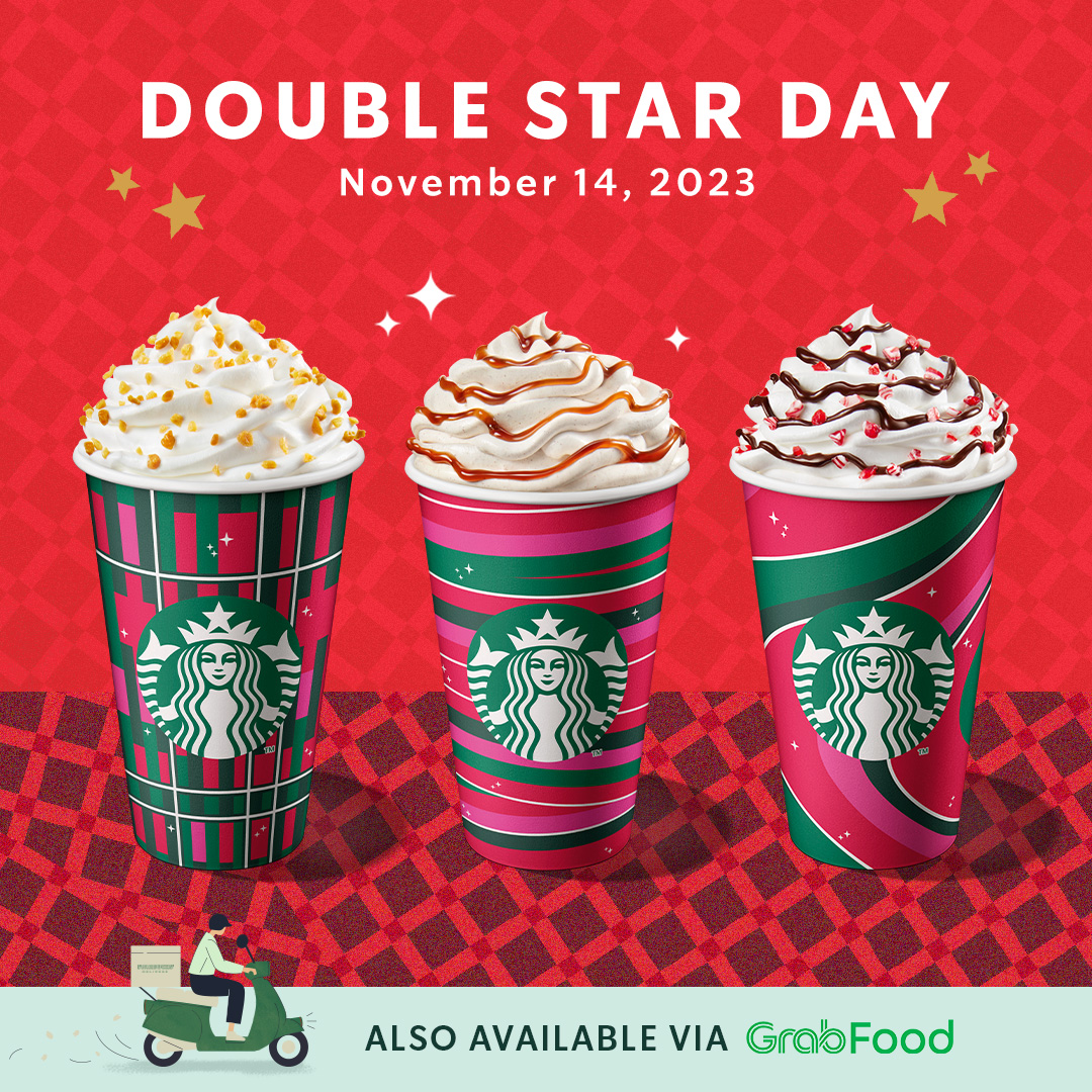 Starbucks Double Star Day Deal | Deals Pinoy