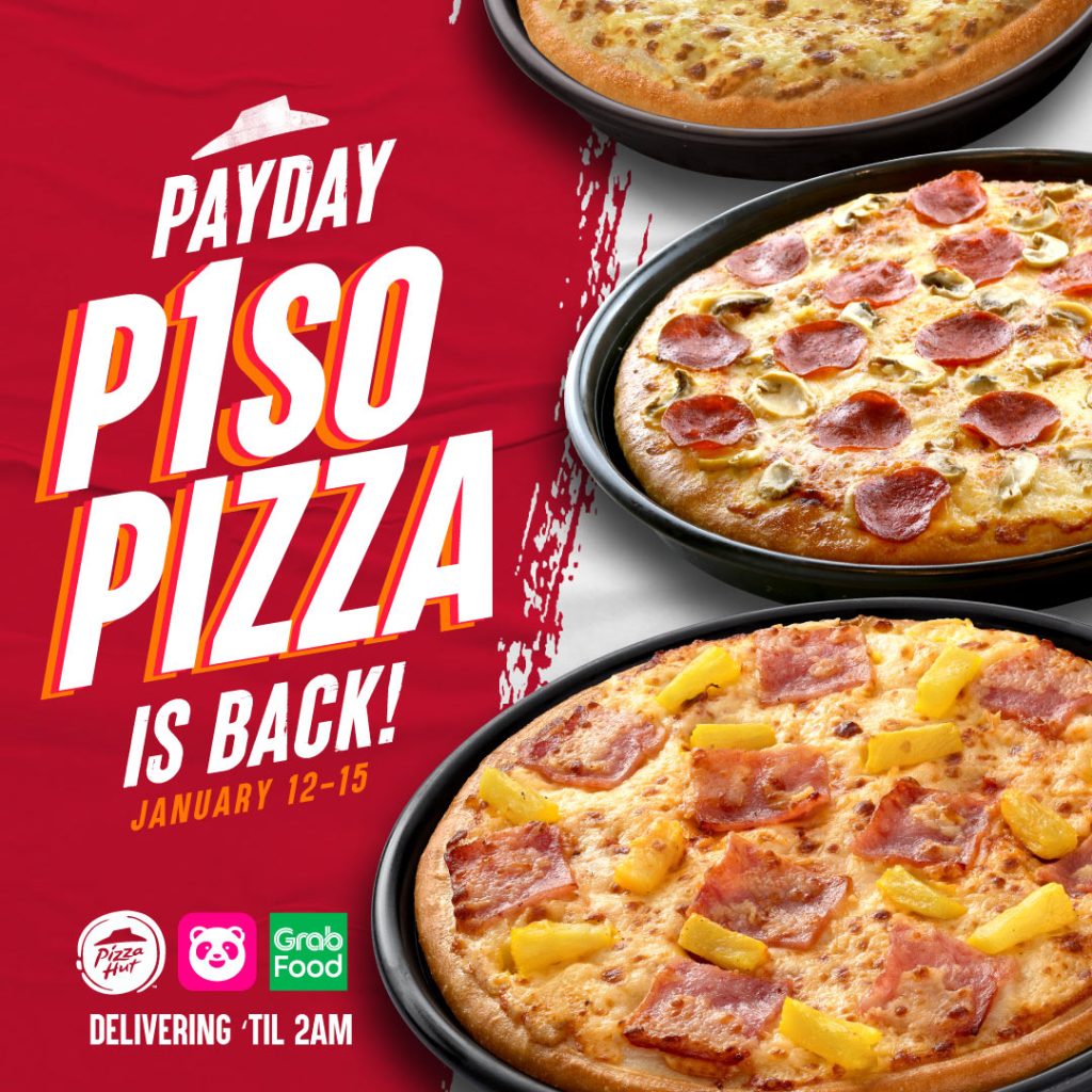 Pizza Hut Payday Piso Pizza Promo | Deals Pinoy