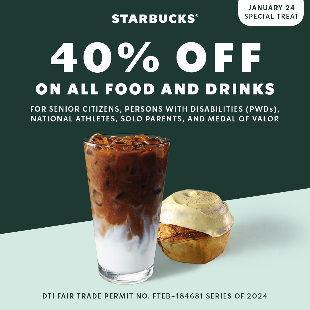 Starbucks Special Discount Day Promo | Deals Pinoy